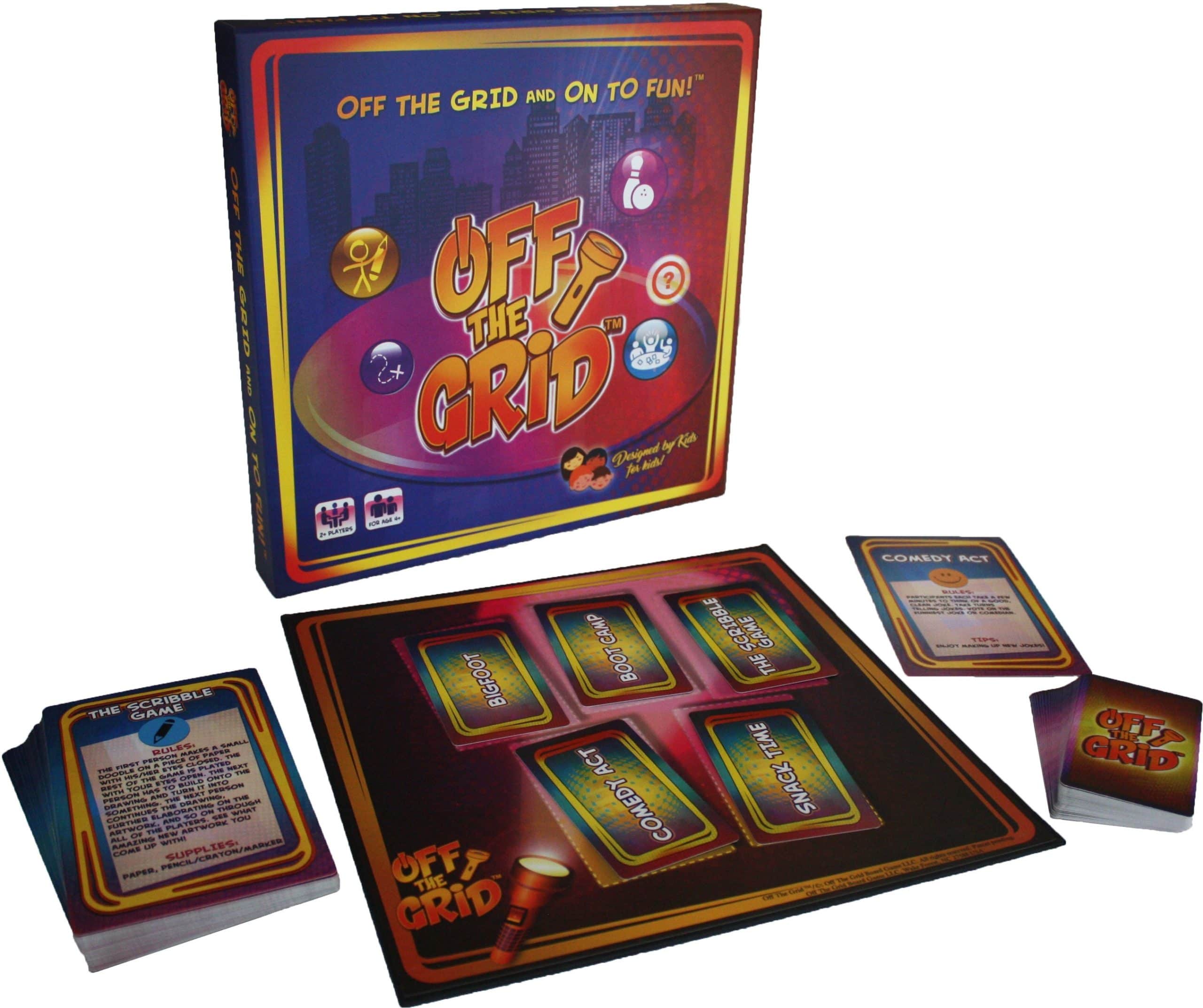 "Off The Grid" Board Game was Developed by a 9-year-old Encourages ...